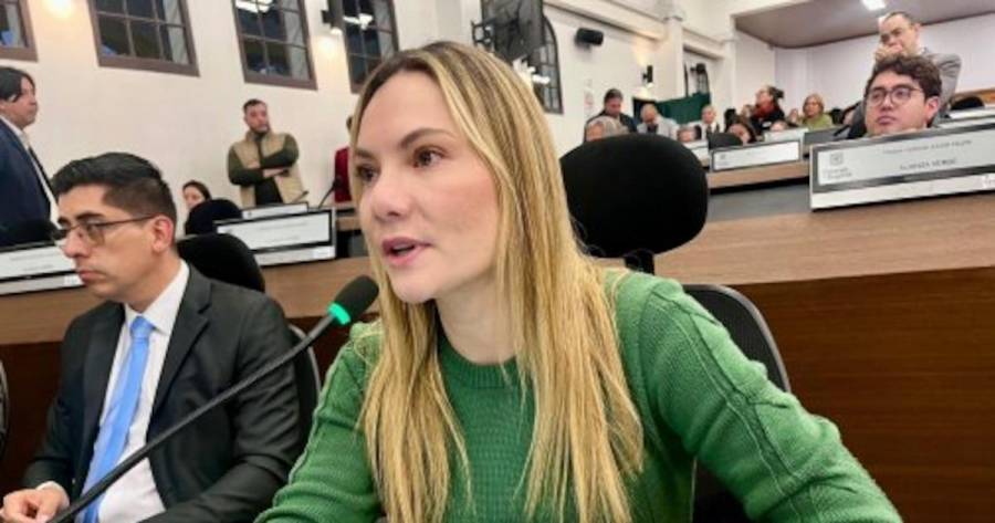 María Clara Name, hija de Iván Name, rinde declaración ante la Corte ...